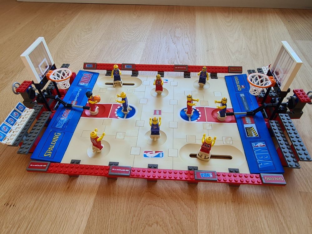 Rarität LEGO Lego NBA Sport Basketball Set 3432 von 2003 (Gebraucht) in ...