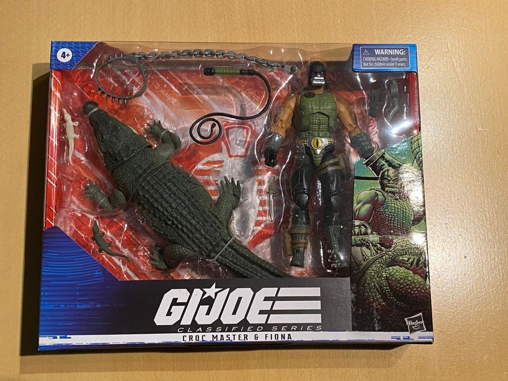 Hasbro GI Joe Classified Series 38 Croc Master & Fiona (Neu und ...