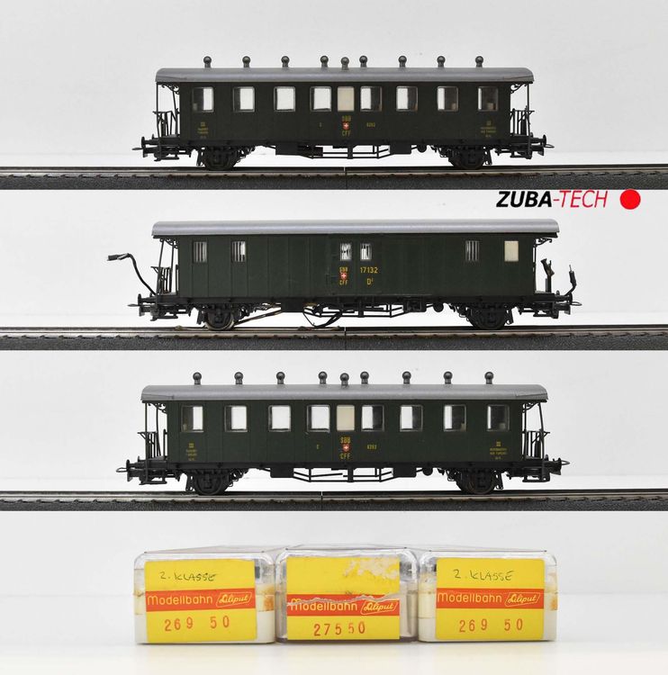 Liliput 3x Personenwagen SBB H0 GS mit OVP | Kaufen auf Ricardo