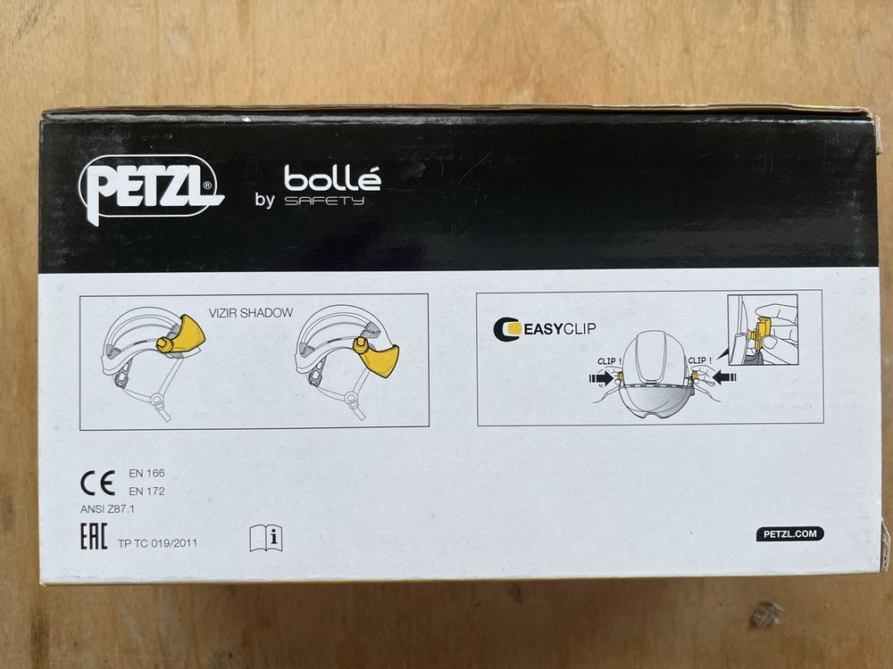 Petzl Visier Shadow Augenschutz - Neu mit Easyclip! (Neu und ...