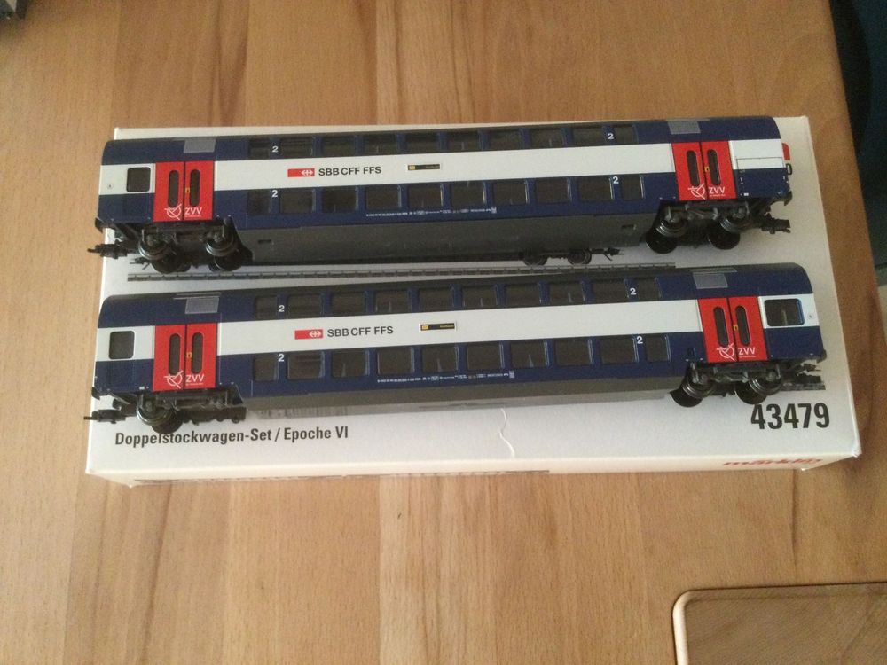 Märklin Ho Doppelstockwagen set 43479 | Acheter sur Ricardo