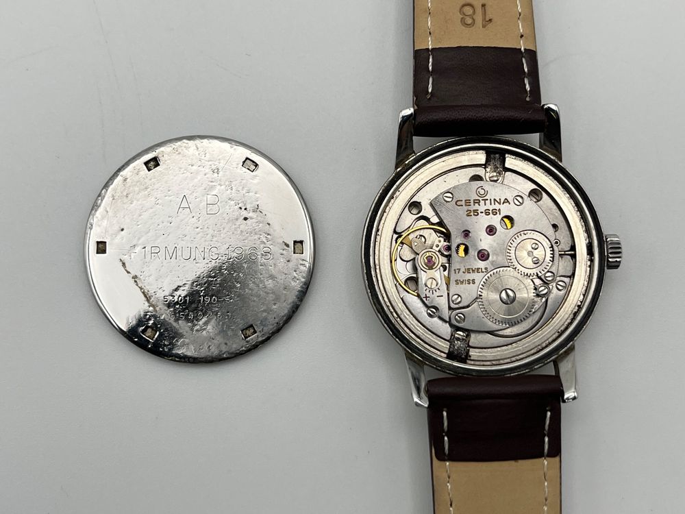 Vintage Certina Bristol 190 Handaufzug Kaliber 25-661 | Kaufen auf Ricardo