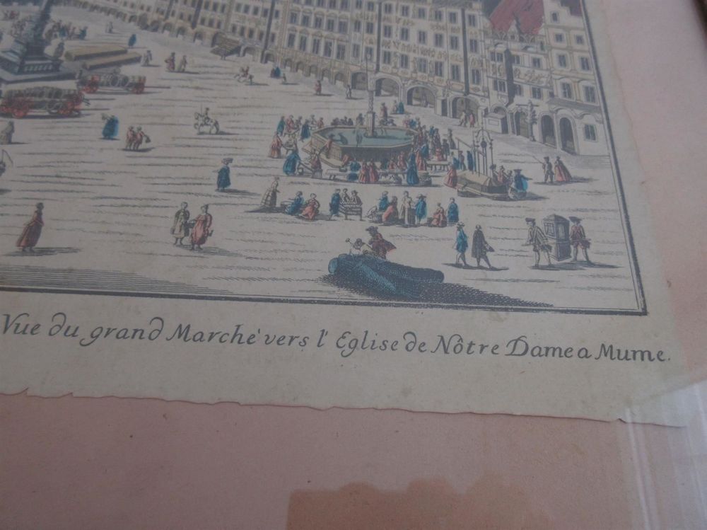 Alter Kupferstich München, um 1780 (Gebraucht) in Binningen für CHF 20 – mit Lieferung auf ...