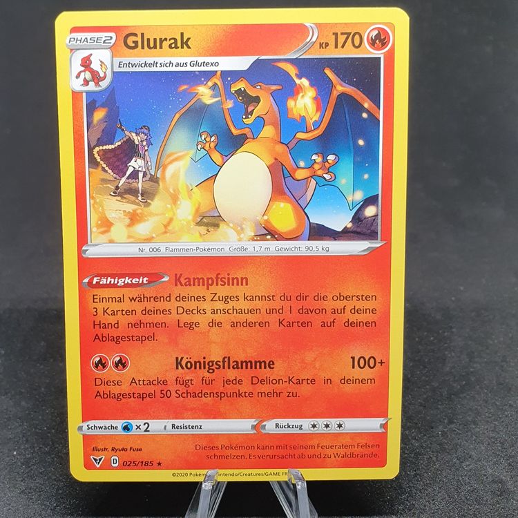 Pokémon 25/184 Glurak Charizard | Kaufen auf Ricardo