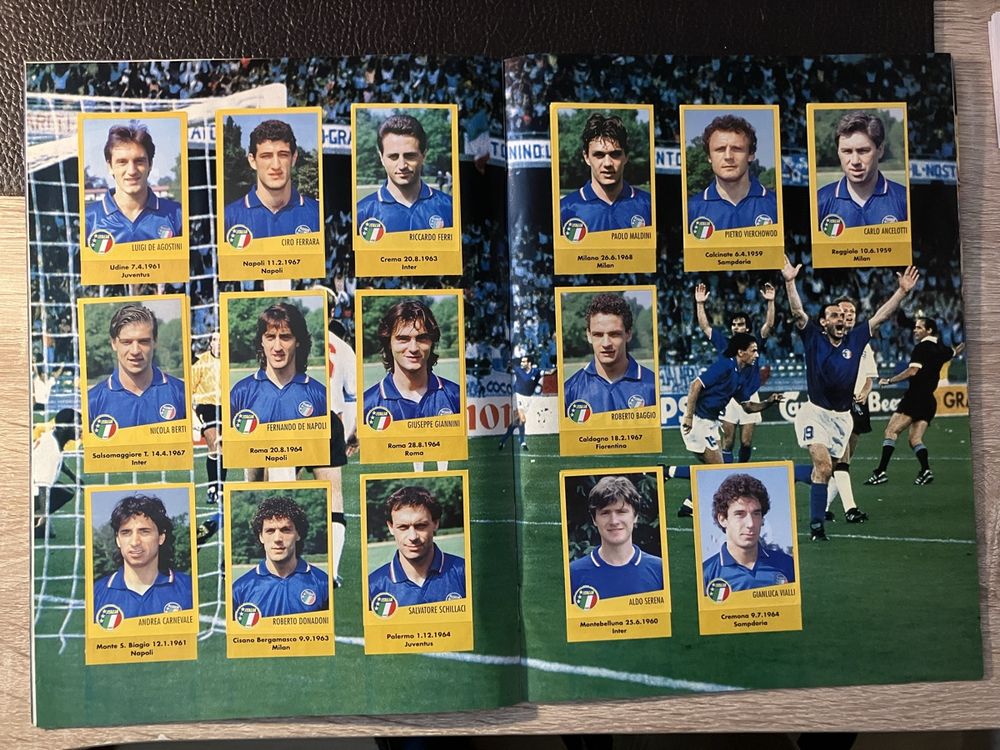 Merlin Album WM IP Azzurri Italien 100% komplett (Neu (gemäss ...