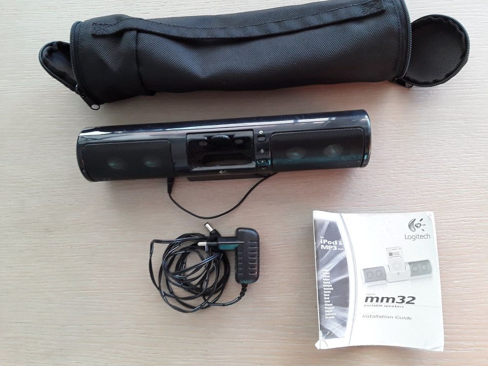 Logitech mm32 portabler Lautsprecher iPod & MP3 (Gebraucht) in ...