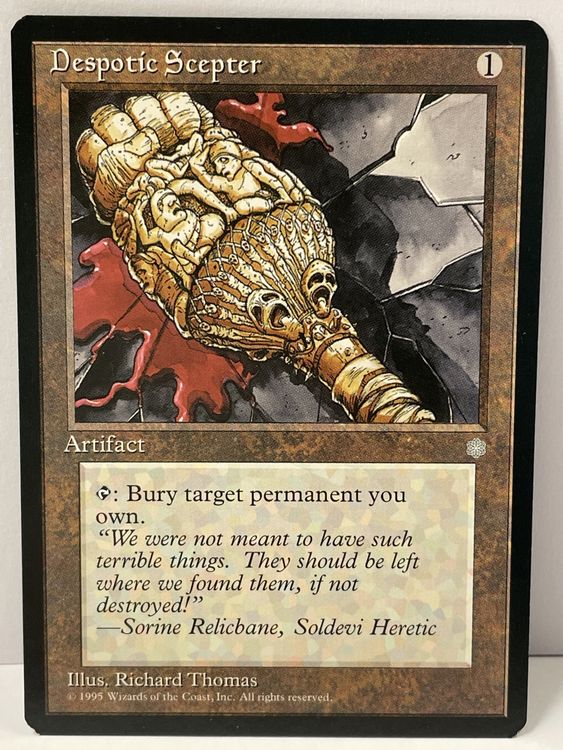 MTG - Despotic Scepter | Kaufen auf Ricardo