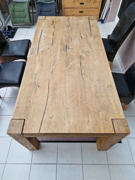 Massiver, wunderschöner Esstisch Naturholz | Kaufen auf Ricardo