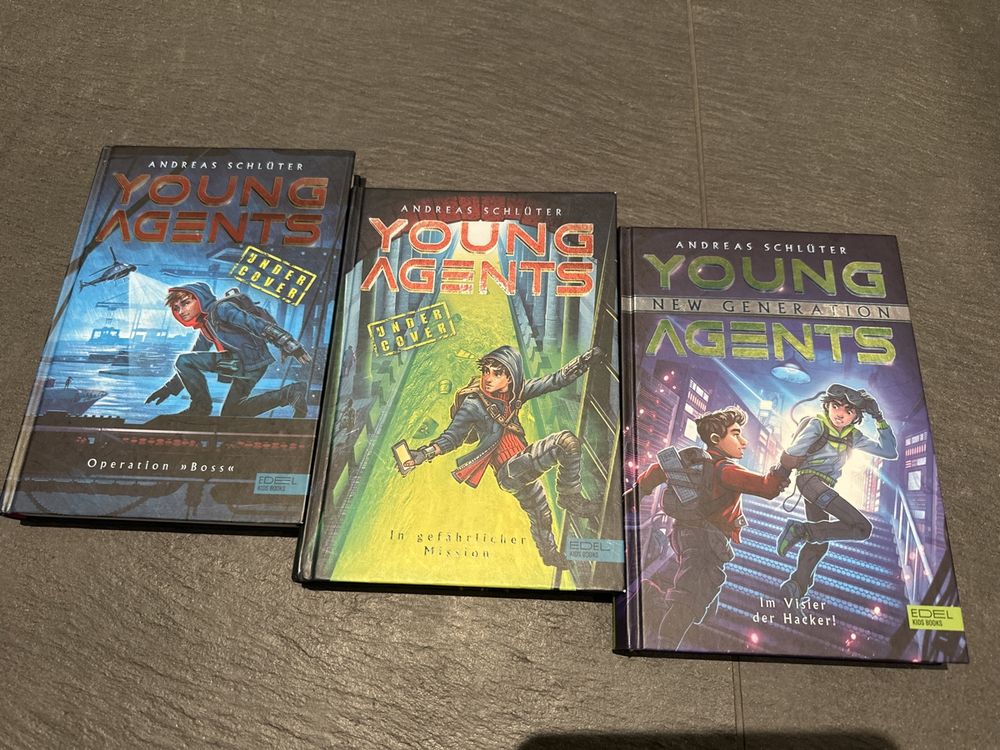 Buch Young Agents 1-3 Set coole Lesebücher für Junge Mensche | Kaufen ...