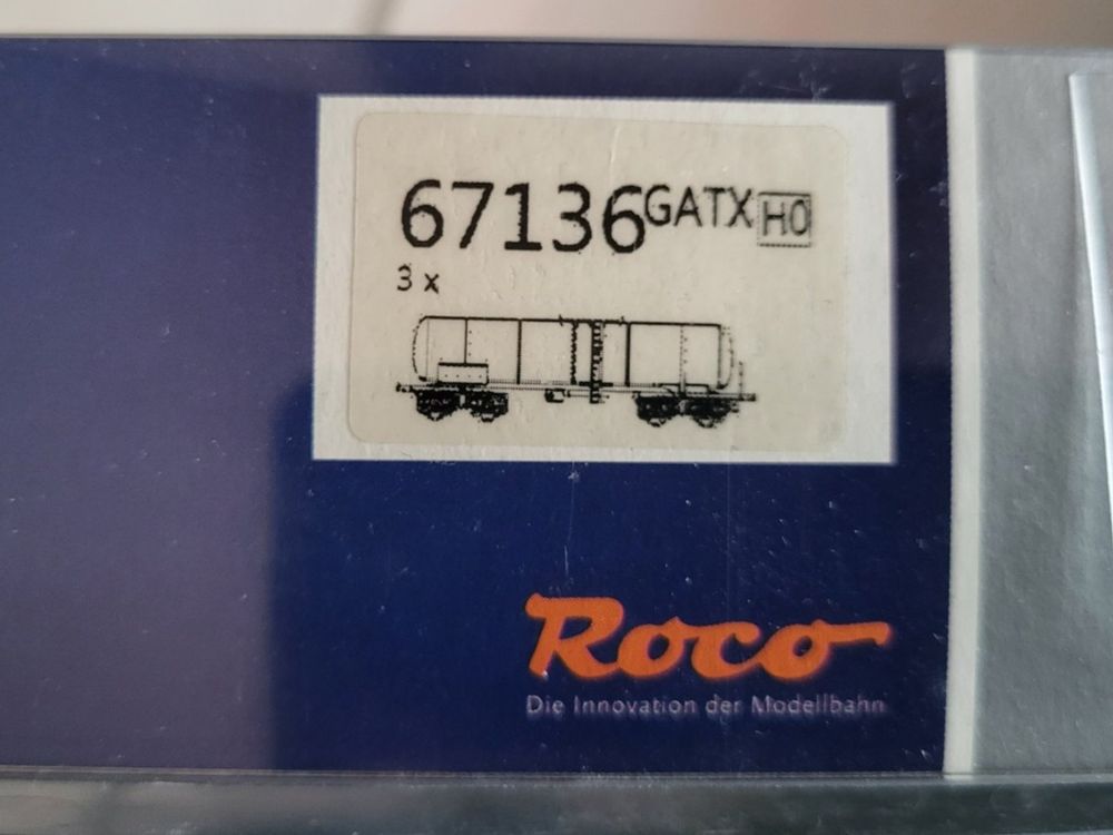 Roco 67136 set 3x GATX Zans (Neu und originalverpackt) in Pensier für ...