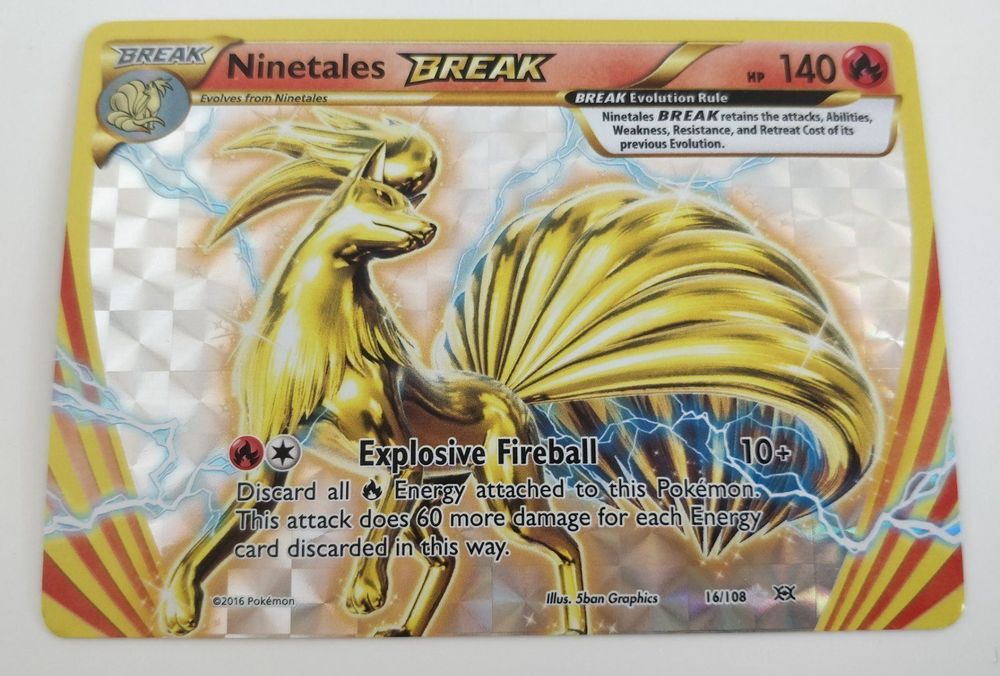 Ninetales Break 16/108 XY Evolutions (Gebraucht) in Amriswil für CHF 4. ...