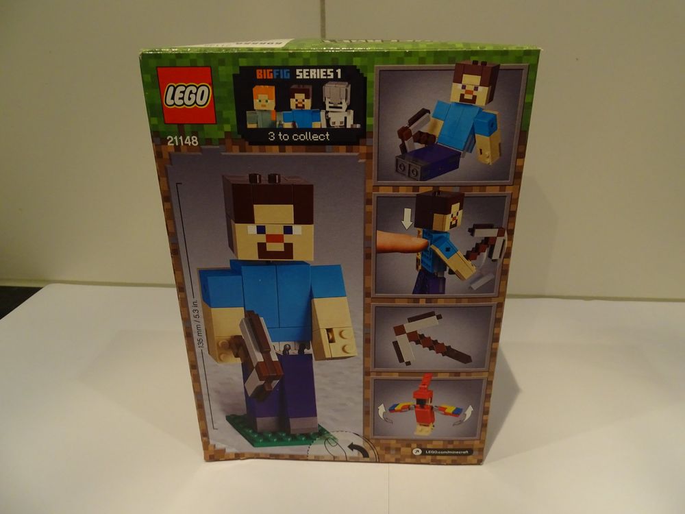 Lego Minecraft 21148 Fig Steve mit Papagei, NEU und SELTEN! (Neu und ...