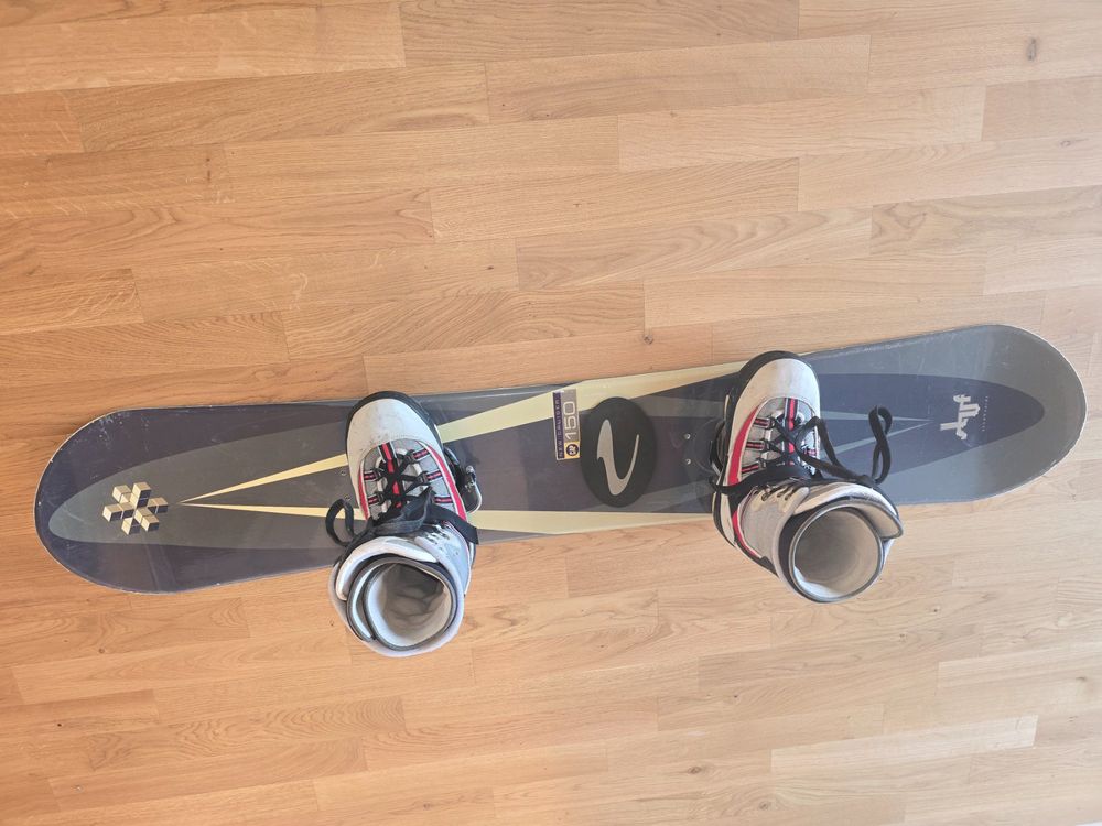 STUF NEW CRUISER 150, K2 CLICKER Bindung + DEE LUXE BOOTS 42 (Gebraucht ...