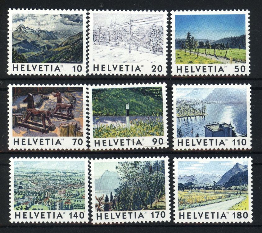 1998, Dauermarken Bilder der Schweiz ** | Kaufen auf Ricardo
