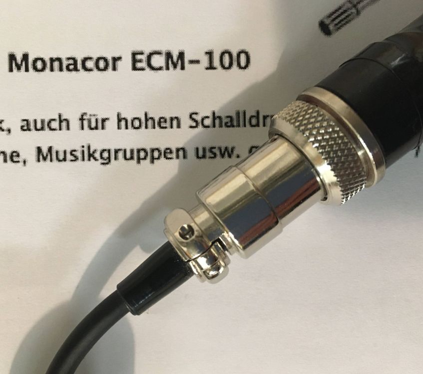 zwei MONACOR Elektret-Mikrophone ECM-100 | Kaufen auf Ricardo