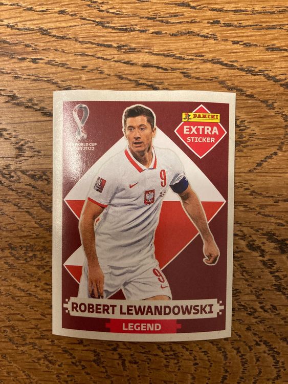 Panini 2022 Extra Sticker Robert Lewandowski | Kaufen auf Ricardo