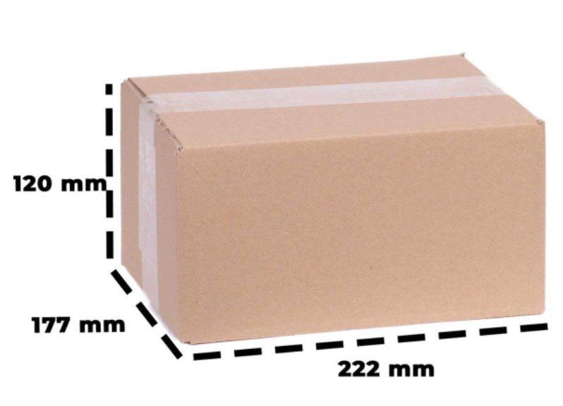 25 Stk Karton IM 217x172x110 mm einwellig (Neu (gemäss Beschreibung ...