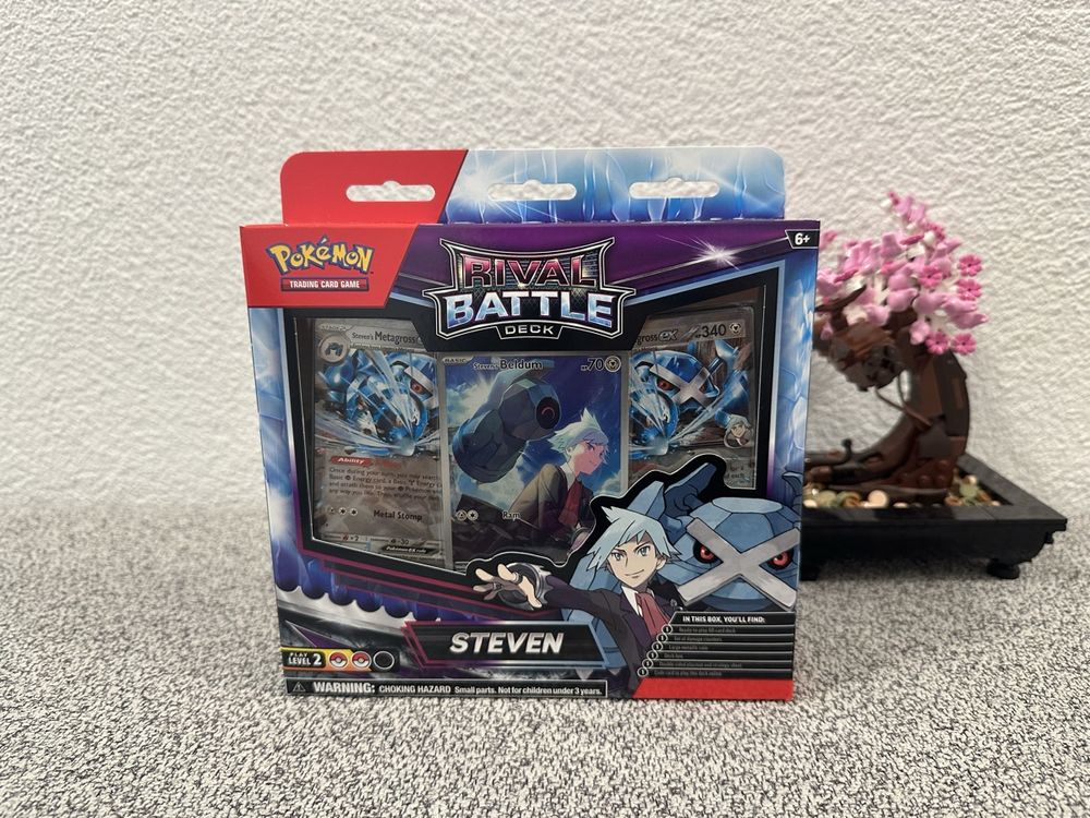 Pokemon - Rival Battle Deck - Steven - EN (Neu und originalverpackt) in ...