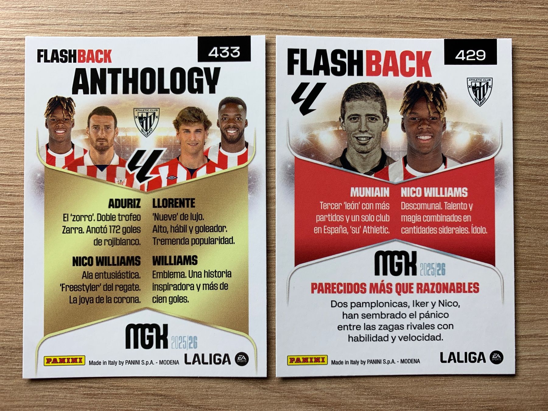 Soccer Nico Williams Flashback Anthology Elite MGK 25/26 (Gebraucht) in ...