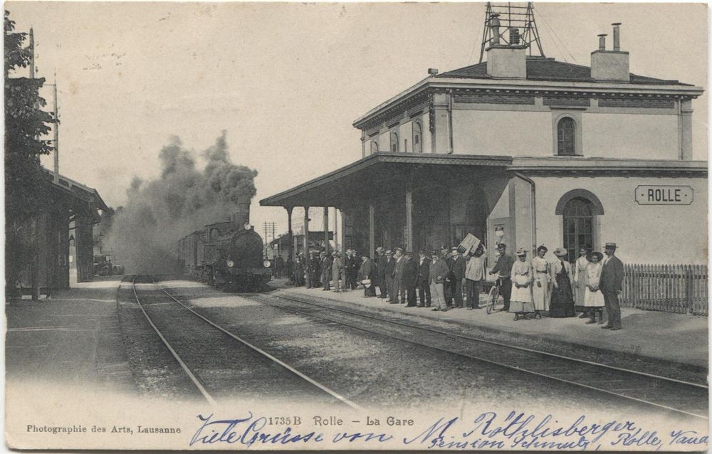ROLLE VD 1905 Gare et Train Eisenbahn (Gebraucht) in Rothrist für CHF ...