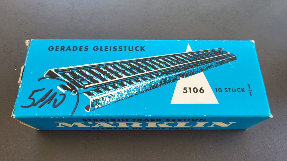 Märklin 5106 M-Gleis gerade H0 AC OVP (Gebraucht) in Huttwil für CHF 7. ...