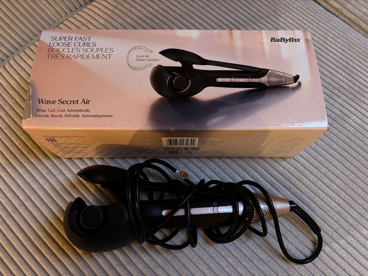 Babyliss Wave Secret Air schwarz/gold, wie neu! (Neu (gemäss ...