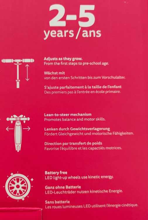 Mini Micro Plus LED Trottinett!!! NEU!!! (Neu (gemäss Beschreibung)) in ...