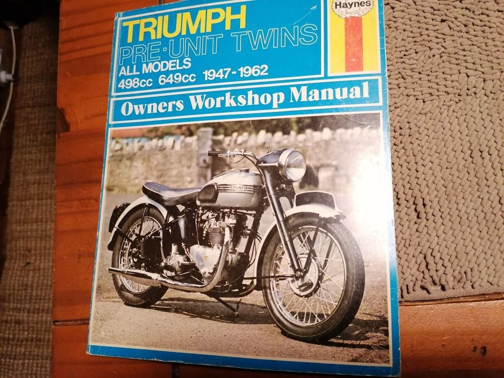 Triumph Pre unit twins all model 498 cc 649 cc 1947-1962 (Gebraucht) in ...