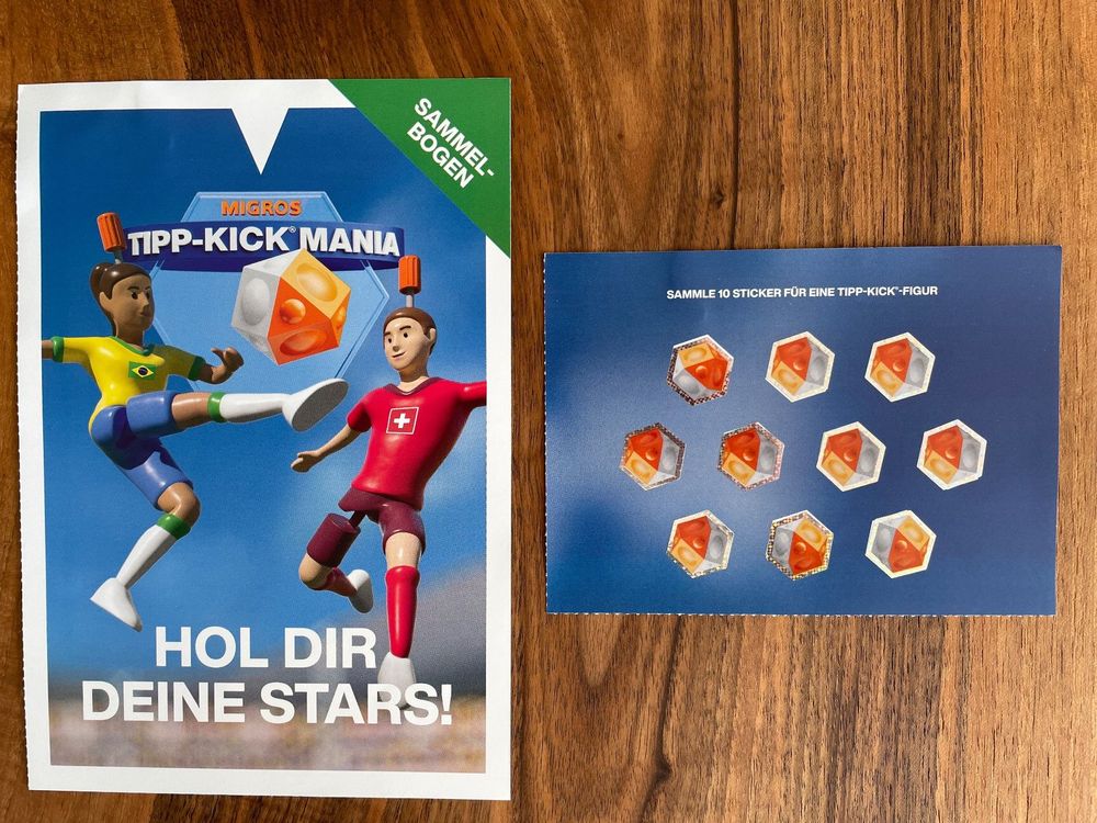Migros Tipp-Kick Mania 1 Karte (Neu (gemäss Beschreibung)) in Entlebuch für CHF 5 – mit ...