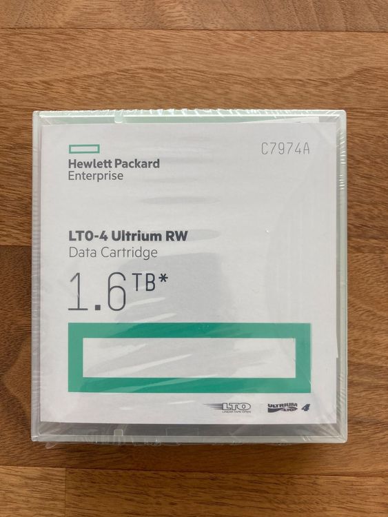 Hewlett Packard LTO-4 Ultrium 1.6TB RW Data Tape (C7974A) | Kaufen auf ...
