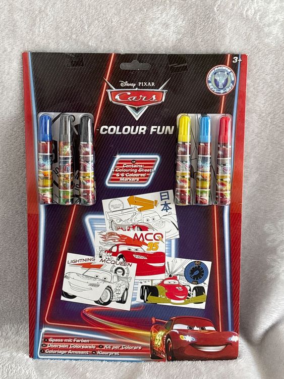 Cars Malset mit Filzstiften, neu & originalverpackt (Neu und originalverpackt) in Oberegg für ...
