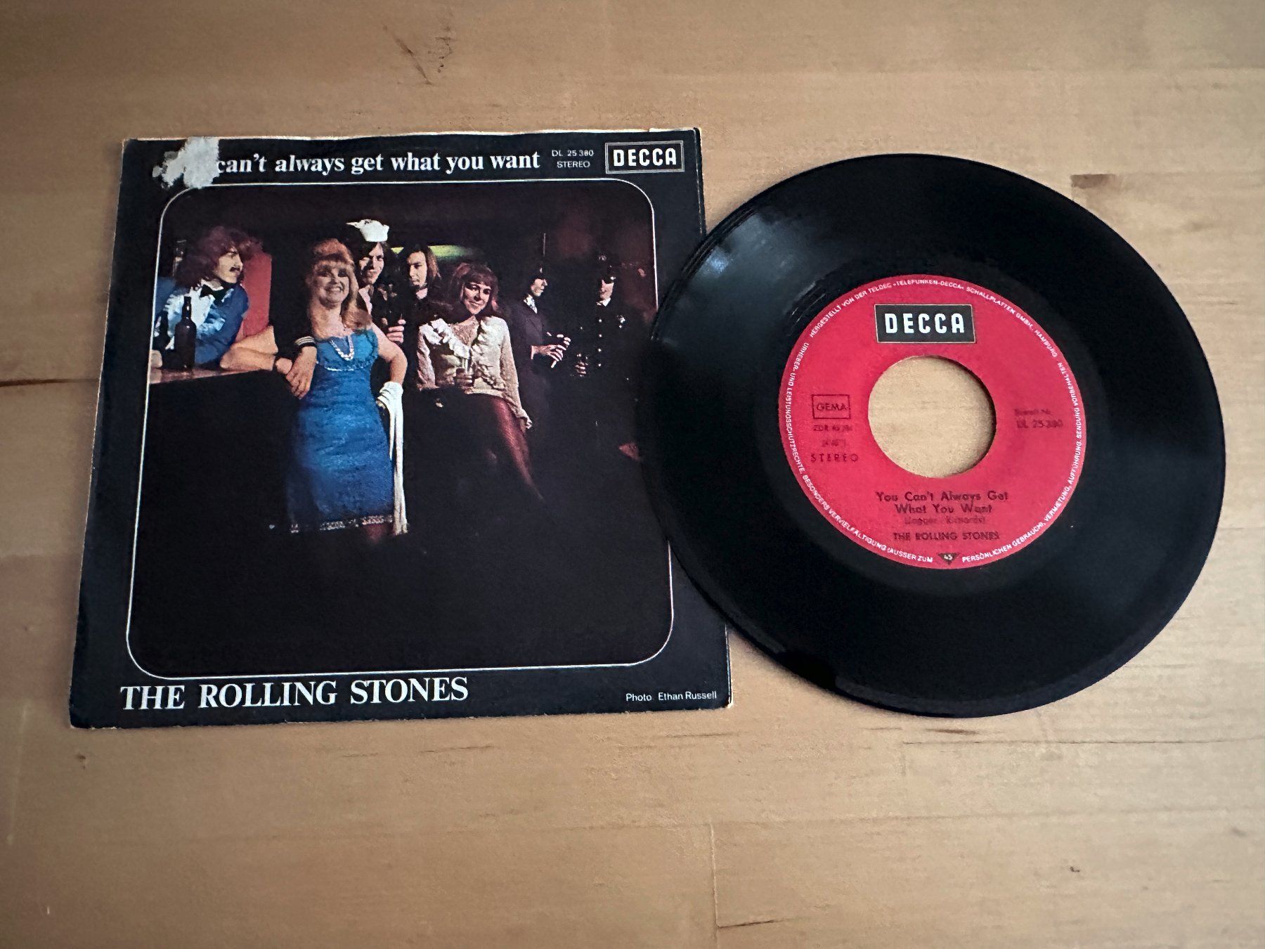 ROLLING STONES original Honky tonk woman Single 60's Kult (Gebraucht ...
