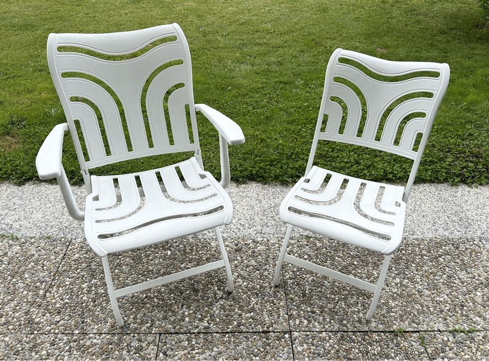 Gartenstühle metall weiss | Kaufen auf Ricardo