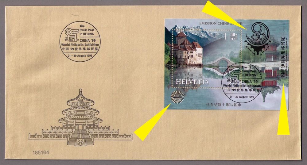 1998-99_960A_CHINA-BLOCK mit Hologramm ! (Gebraucht) in Marthalen für CHF 12 – mit Lieferung auf ...