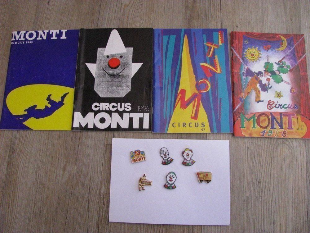Pin's Circus - 4 Circus Hefte Monti (D'occasion) à pour CHF 5 – avec ...