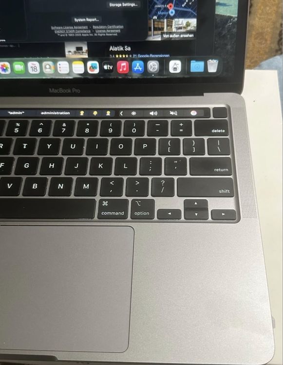 MacBook Pro 13 Zoll (2020) mit Apple M1 – Sehr guter Zustand (Gebraucht ...