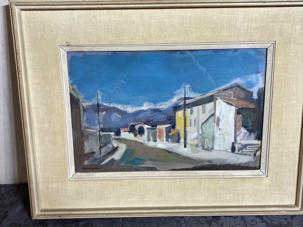 Karl SCHLAGETER (1894-1990) Tableaux peinture sur panneaux (Gebraucht) in Payerne für CHF 130 ...
