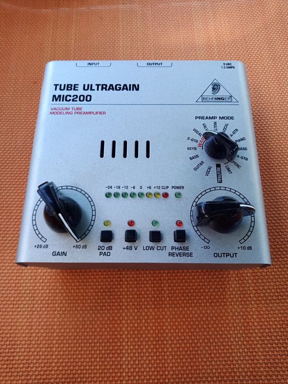 Behringer Tube Ultragain Mic200 | Kaufen auf Ricardo