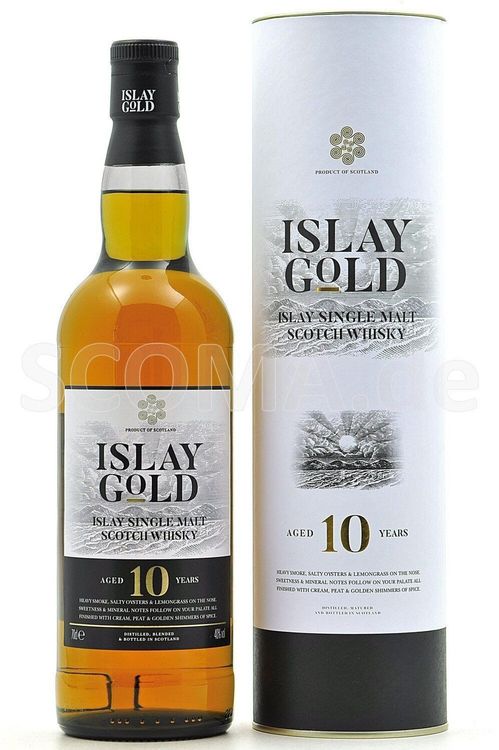 ISLAY GOLD 10 YEARS SINGLE MALT 70CL (Neu und originalverpackt) in ...