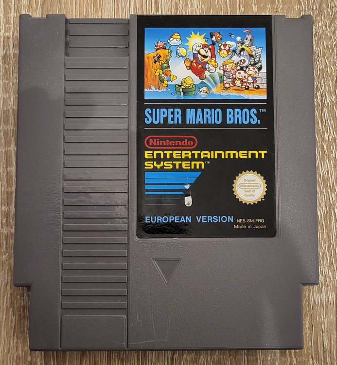 Super Mario Bros NES EUROPEAN VERSION Retro Nintendo (Gebraucht) in ...