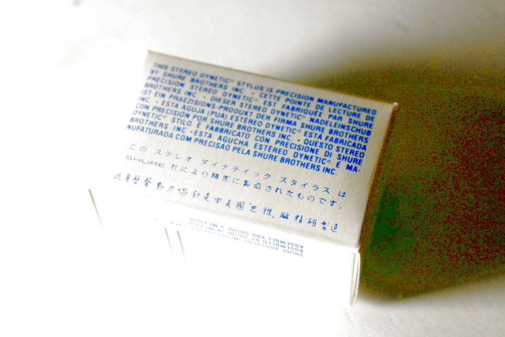 Originale Tonabnehmer - Nadel - SHURE N 44 C Imp. NOS/MIB (Neu und ...