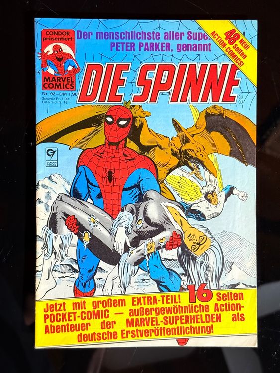 Condor Marvel Comic Die Spinne #92 - Guter Zustand! Rarität! (Gebraucht ...
