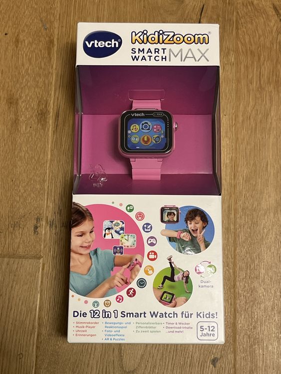 KidiZoom Smart Watch MAX pink Vtech NEU (Neu und originalverpackt) in ...