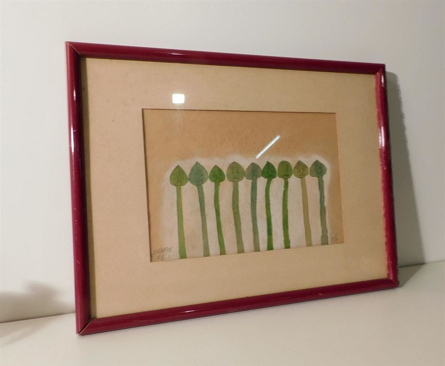 Kunst original Zeichnung Aquarell signiert 1977 (Gebraucht) in Sursee für CHF 7 – mit Lieferung ...