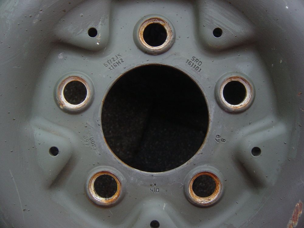 4 Stk. Felgen zu Puch GE 230 Schweizer Armee / MB G-Klasse (Gebraucht ...