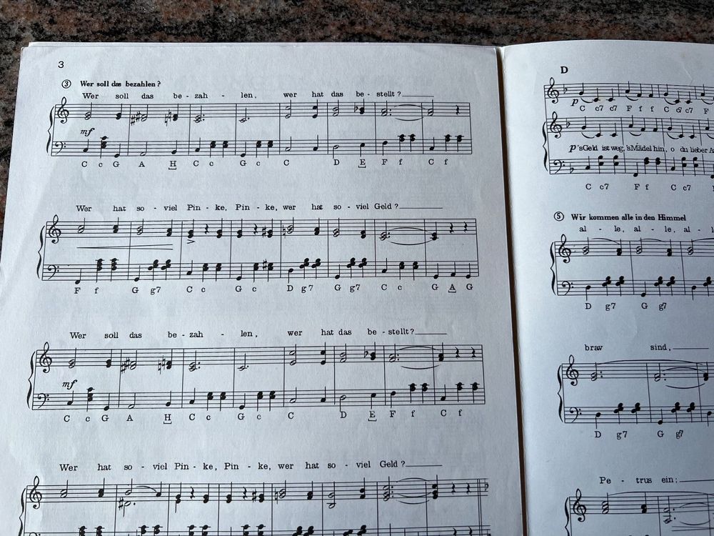 Noten Antik - Stimmung im 3/4 Takt - Bearb. Renato Bui | Kaufen auf Ricardo