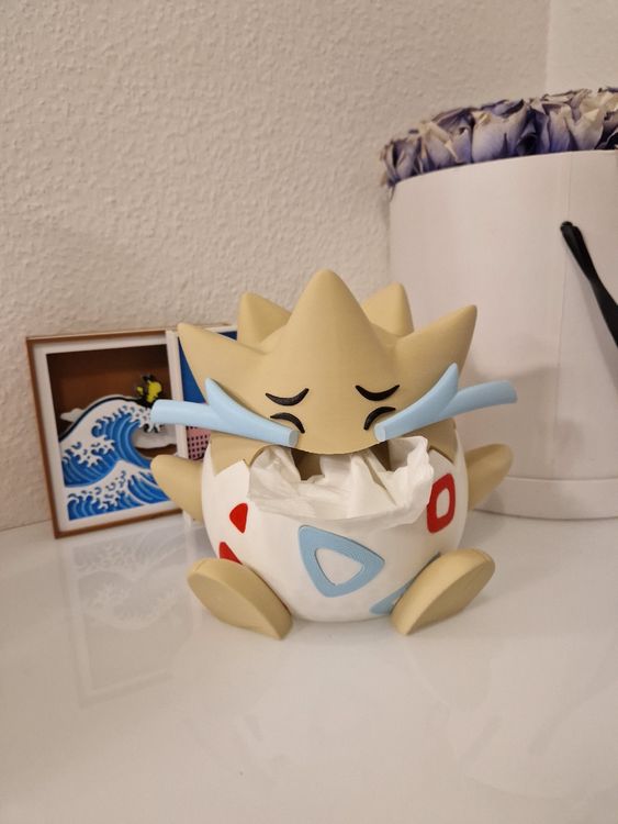 Togepi Tissue Box Cover – Pokemon Deko für jedes Zimmer! (Neu (gemäss ...