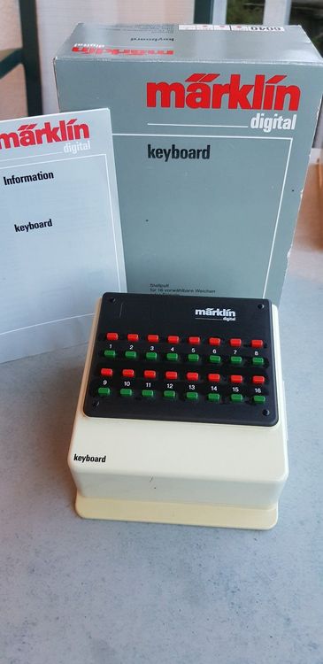 Märklin digital keyboard | Kaufen auf Ricardo