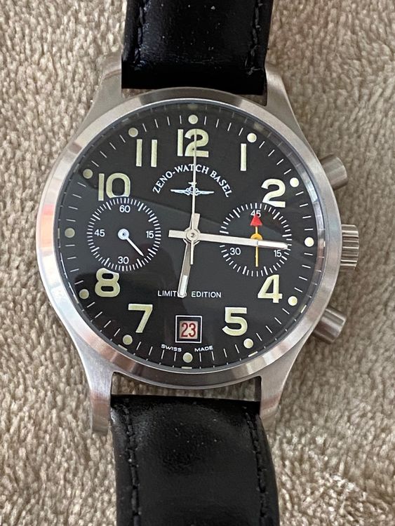 ZENO Watch Fliegerchronograph Limited Edition, Nr 48 | Kaufen auf Ricardo
