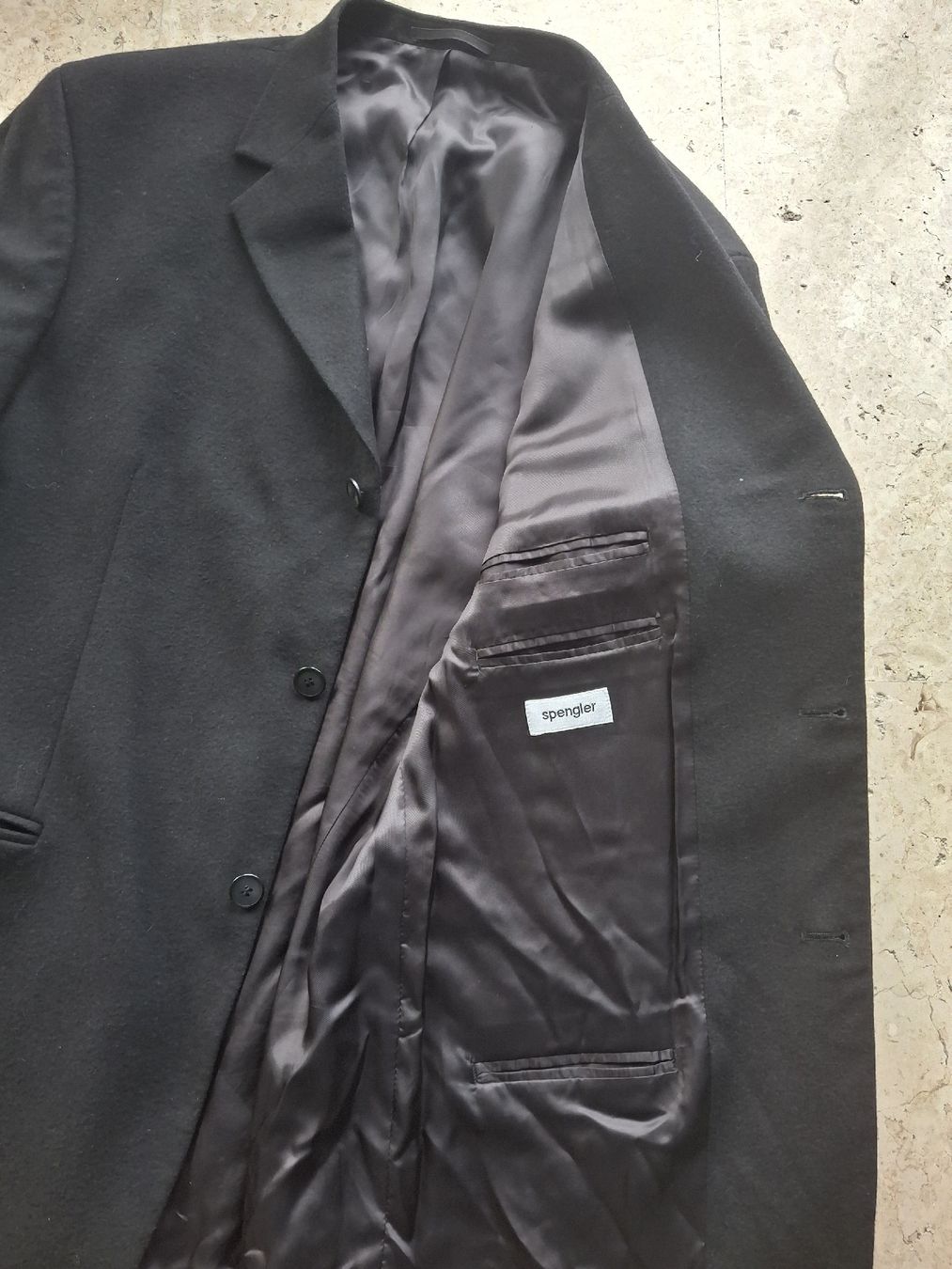 Spengler Wintermantel, Gr. 54, Schurwolle/Cashmere – Warm! (Gebraucht ...